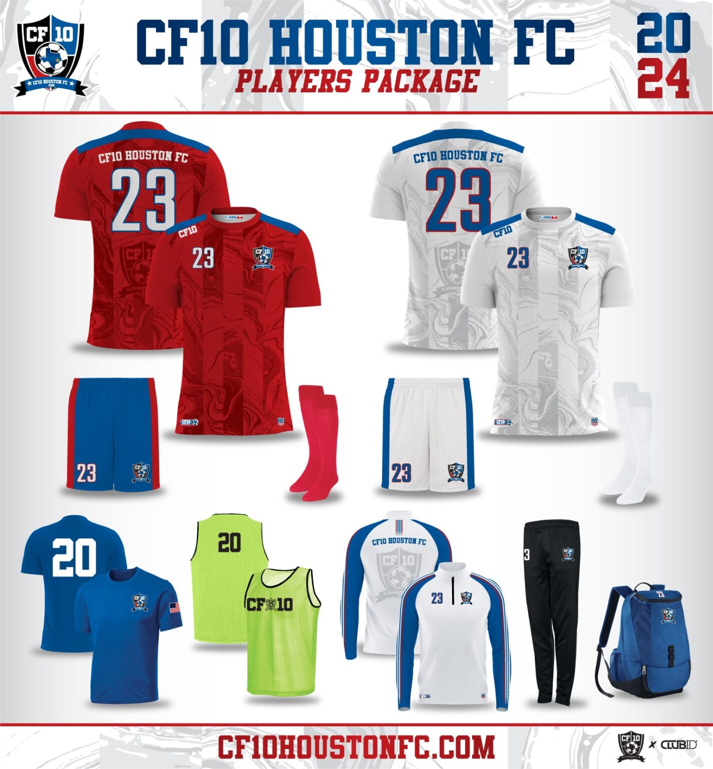 CF10 Houston FC Store -Official Soccer Gear & Merch