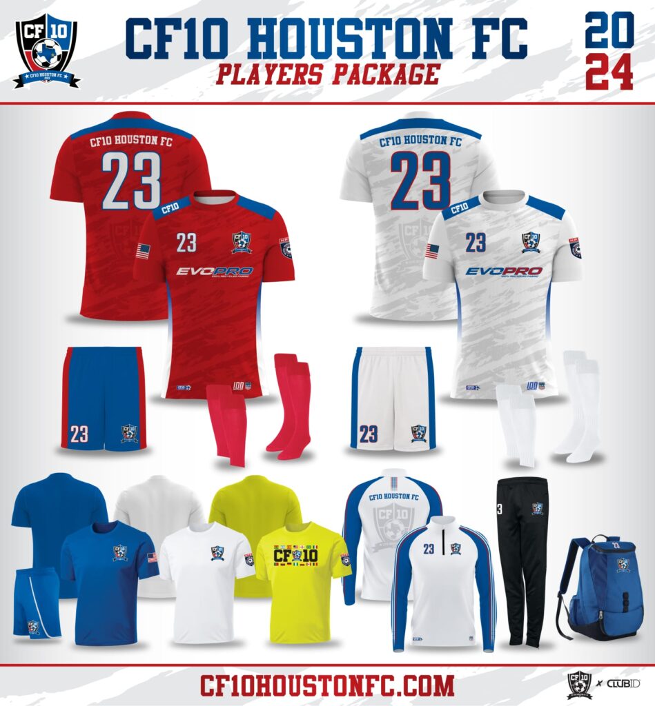 CF10 Houston FC Store -Official Soccer Gear & Merch